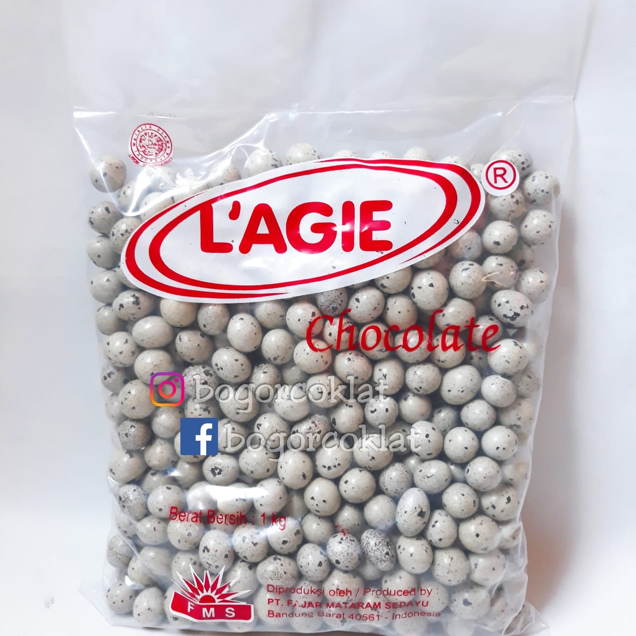 Coklat Lagie Planet 1kg | Bogor Coklat & Snack